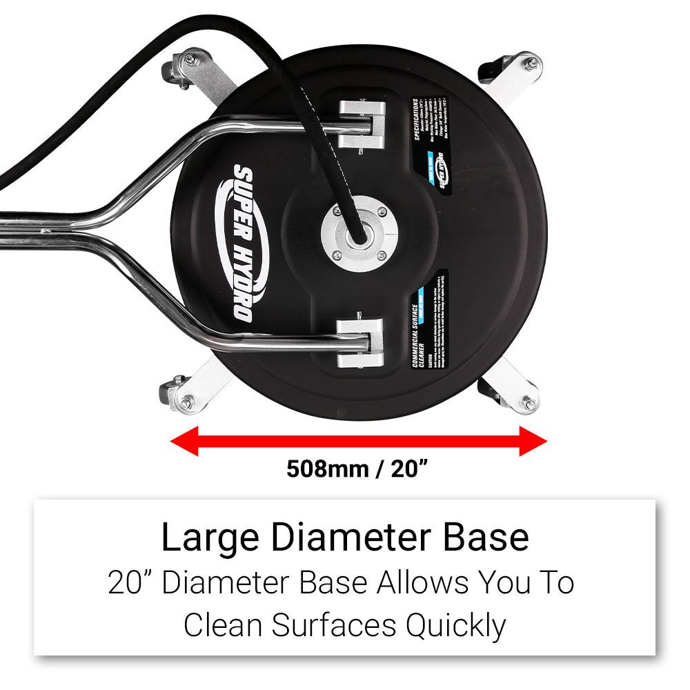 Super Hydro SH20H 508mm (20") Commercial Grade Light Weight Surface Cleaner