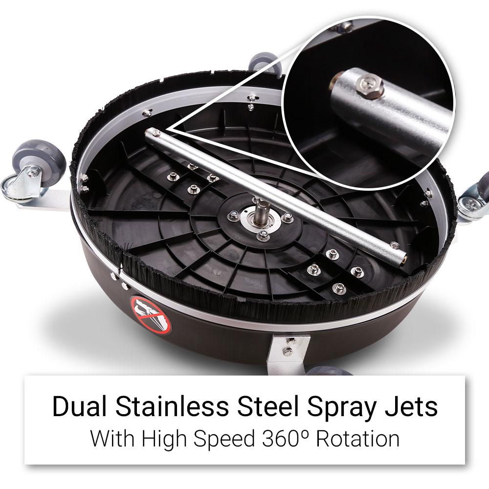 Super Hydro SH20H 508mm (20") Commercial Grade Light Weight Surface Cleaner