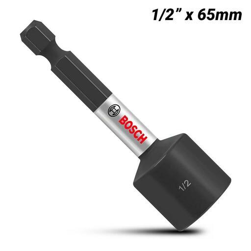 Bosch ITNS7162 (2.610.039.656) 7/16" x 65mm Impact Tough Magnetic Nut ...