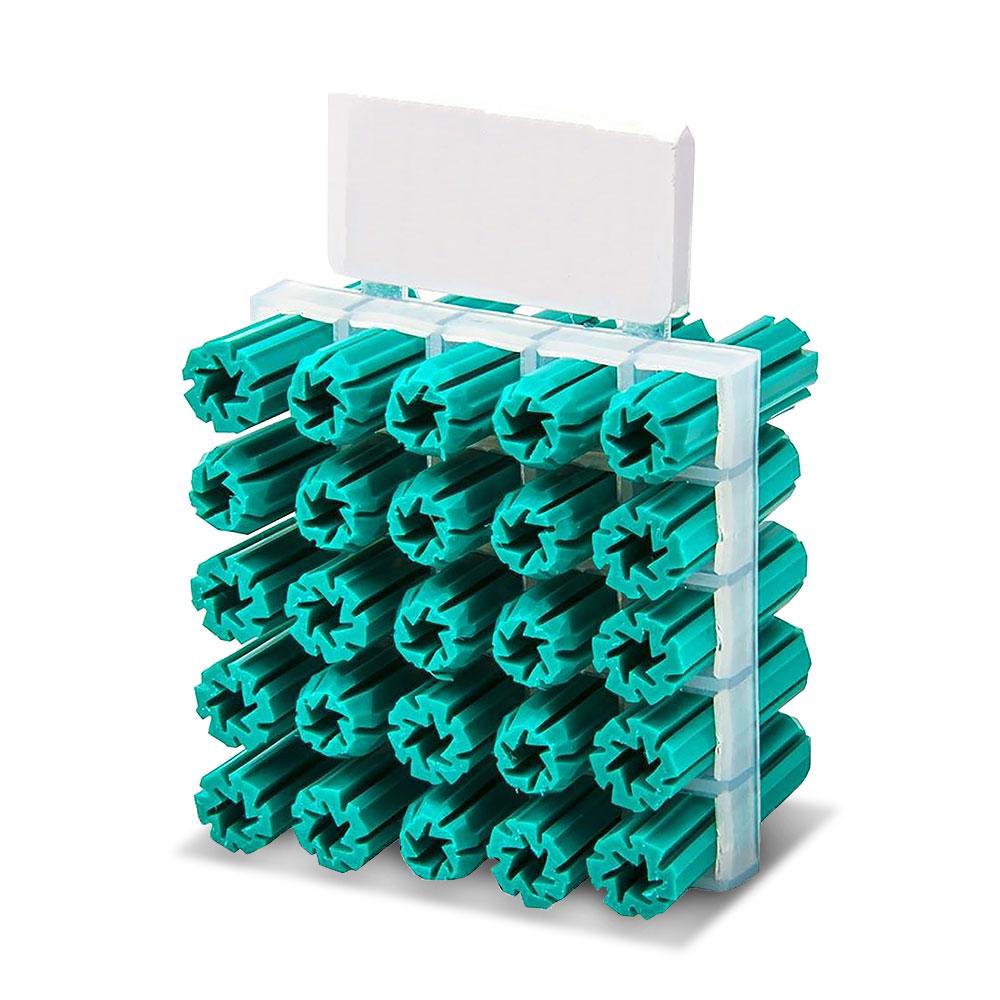 Ramset WPG725/F25 25-Pack 25mm Green Wall Plugs