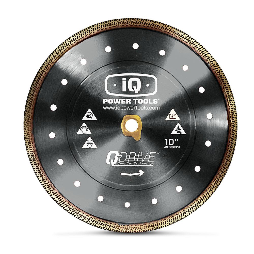 IQ Power Tools IQ-DB250-HM2 250mm (10") Dry Diamond Blade Hard Material