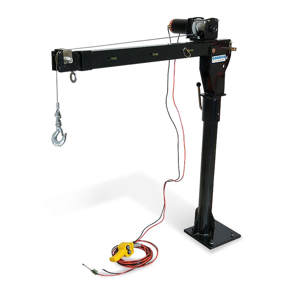 Garrick UTECRANE500 12V 500/800kg Capacity Swivel Ute Crane