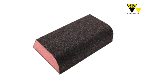 Sia Abrasives F03E00R8GX 10-Pack 69mm x 98mm Medium Foam Sanding Block