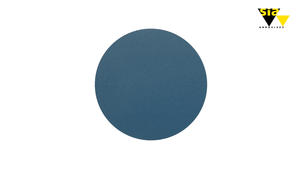 Sia Abrasives F03E02DB8S 10-Pack 300mm (12") P60 Zirconia Alumina Hook & Loop Sanding Disc