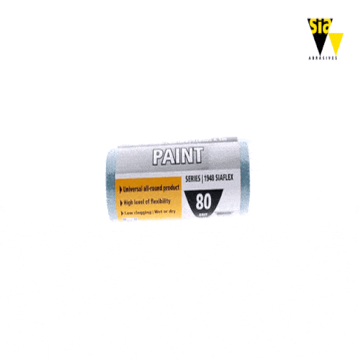 Sia Abrasives F03E02DD1P 115mm x 1000mm P80 Aluminium Oxide Wet/Dry ...