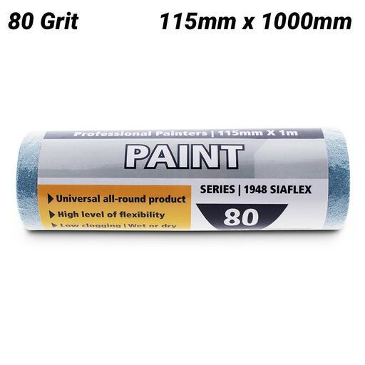 Sia Abrasives F03E02DD1P 115mm x 1000mm P80 Aluminium Oxide Wet/Dry ...