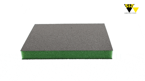 Sia Abrasives F03E00R8ES 10-Pack 98mm x 120mm x 13mm Super Fine ...