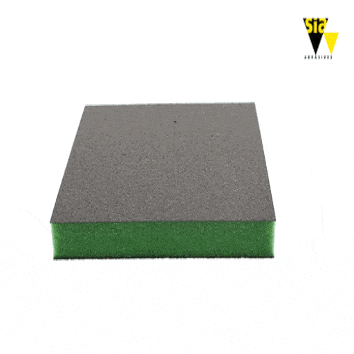 Sia Abrasives F03E00R8ES 10-Pack 98mm x 120mm x 13mm Super Fine ...