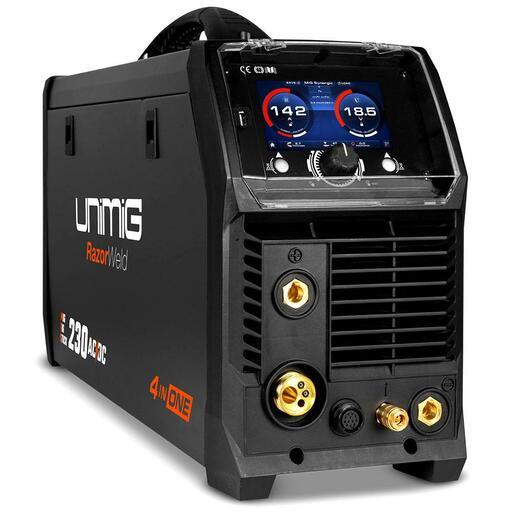 UNIMIG U11004K RazorWeld 4-in-1 Multi 230 AC/DC MIG/TIG/STICK Welder
