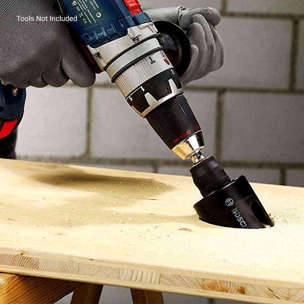 Bosch 8PC HCS HOLE SAW SET (2.607.017.526) 8pce Edge Holesaw Set