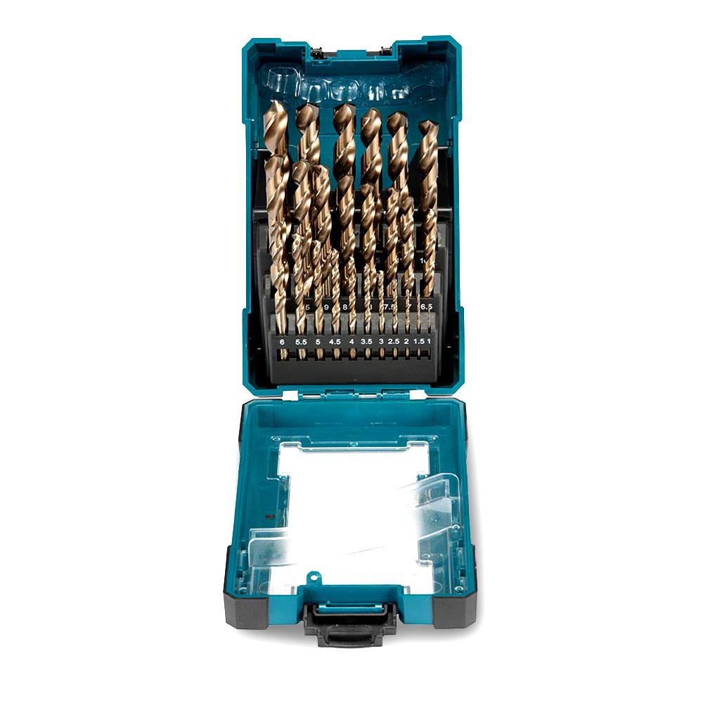 Makita D-67599 25pce 1-13mm M-FORCE Metal Drill Bit Set