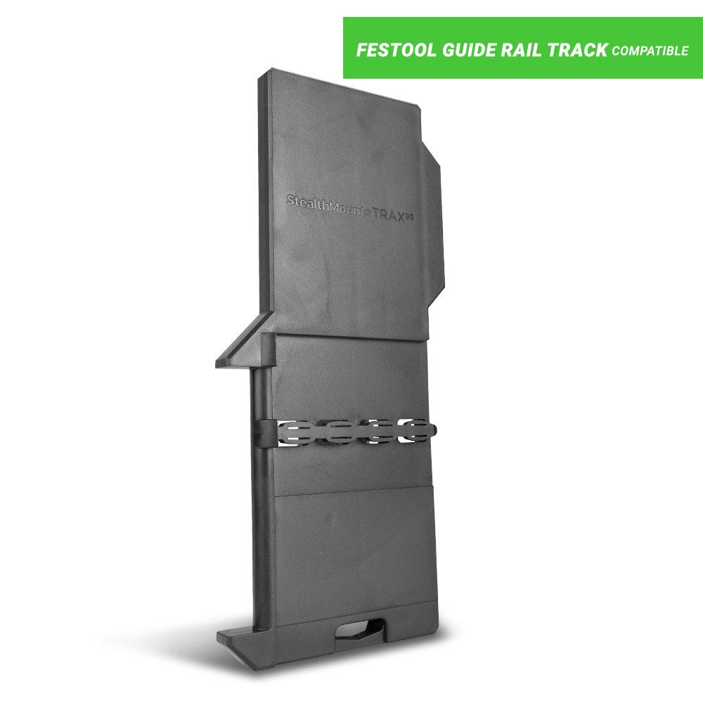StealthMounts TSS-L-FT-1 TRAX90 XL Right Angle Track Saw Square Guide ...