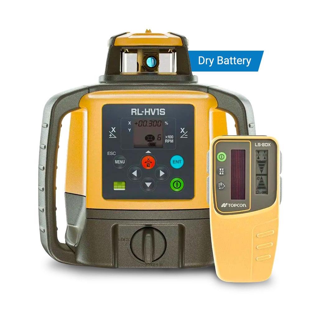 Topcon RL-HV1S (1051612-28) Single Grade Rotating Laser with Dry ...