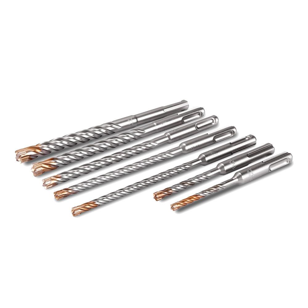 Xtorque XP7PCE Platinum 7pce SDS PLUS Quad Cutter Set - MADE IN GERMANY