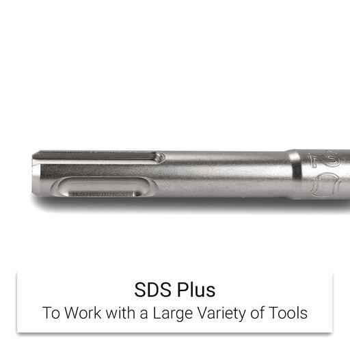 Xtorque XP7PCE Platinum 7pce SDS PLUS Quad Cutter Set - MADE IN GERMANY