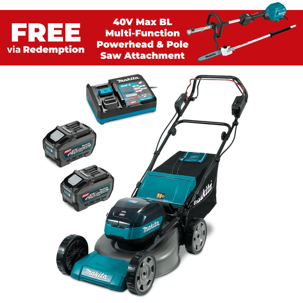 Makita LM002GT203 40V Max 5.0Ah Li-ion Brushless Cordless 534mm (21 ...