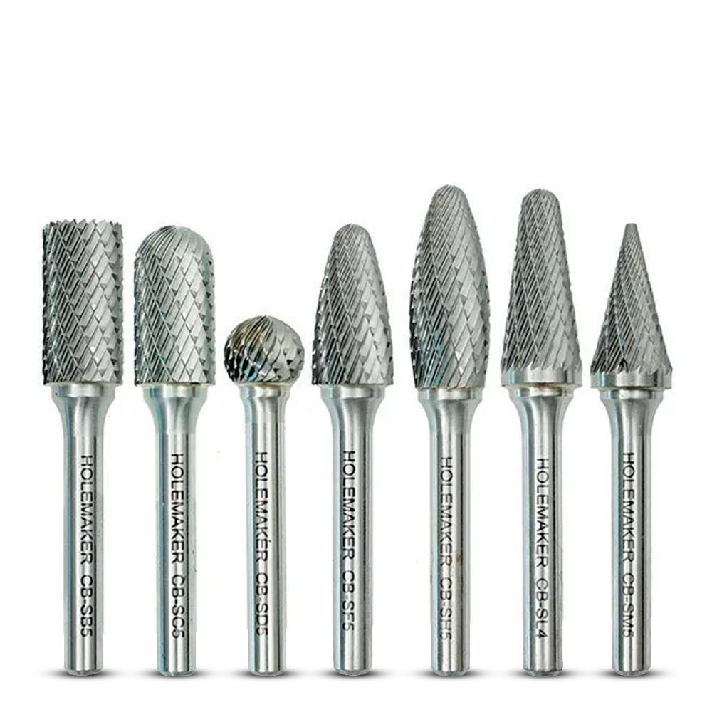 Holemaker CB-SET-12 7pce 1/2” Carbide Burr Set
