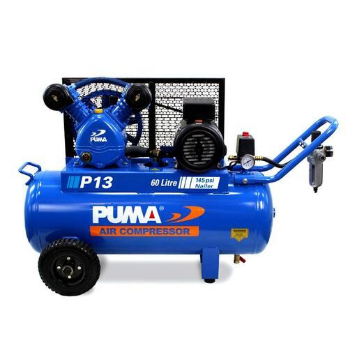 PUMA Air Compressor PU P15 240V 2.2HP 60L 7.1CFM Reciprocating Air Compressor