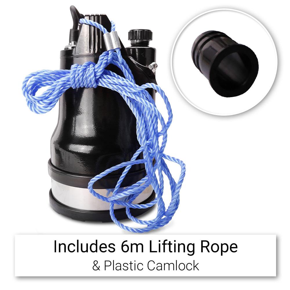 Industek SPK450 0.6HP 25mm (1") Submersible Puddle Pump