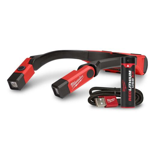 Milwaukee L4NL400301 4V REDLITHIUM USB Rechargeable Neck Light Combo Kit
