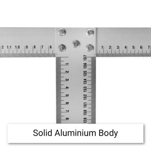 Techsmart TSQ1350 1370mm (54") Calibrated Aluminium T-Square