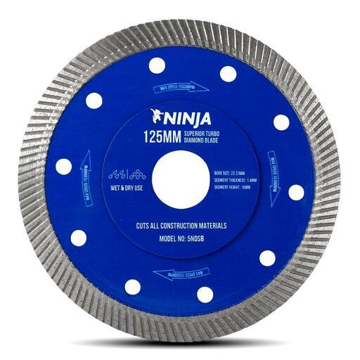 Ninja 5NDSB 125mm (5") Superior Turbo Diamond Blade