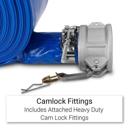 Wacker Neuson SP55/6+ILFH20 50mm (2") Flexible Trash Pump with Industek ...