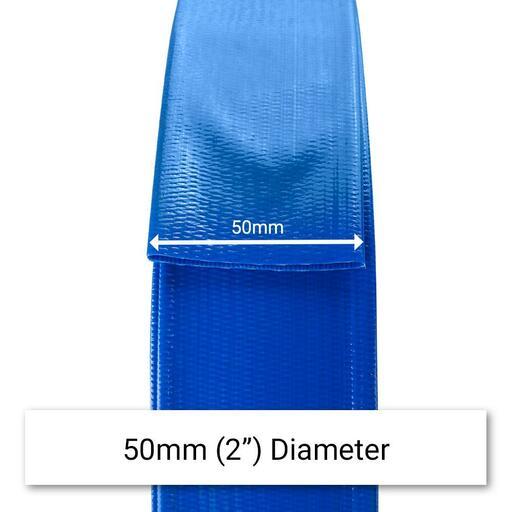 Industek SLFH100NC 100m x 50mm (2") Lay Flat Hose