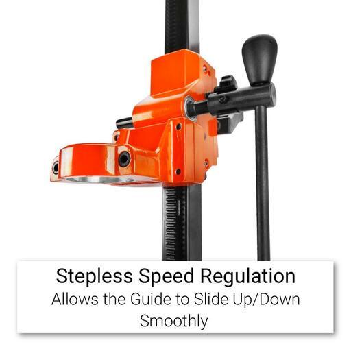 Bayer CHI100MM+BCS200 1500w 80mm 2-Speed Hand Held Core Drill + 200mm Compact Core Drill Rig Stand