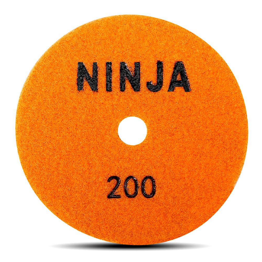 Ninja NDDP200 125mm (5") 200 Grit Wet & Dry Diamond Honeycomb Resin ...