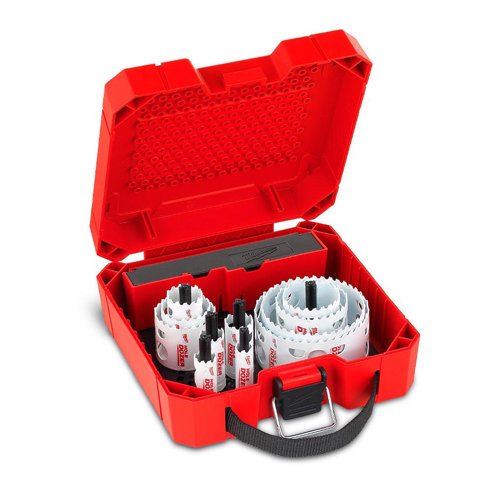 Milwaukee 49224153 14pce Hole Dozer Hole Saw Kit for Carpenters