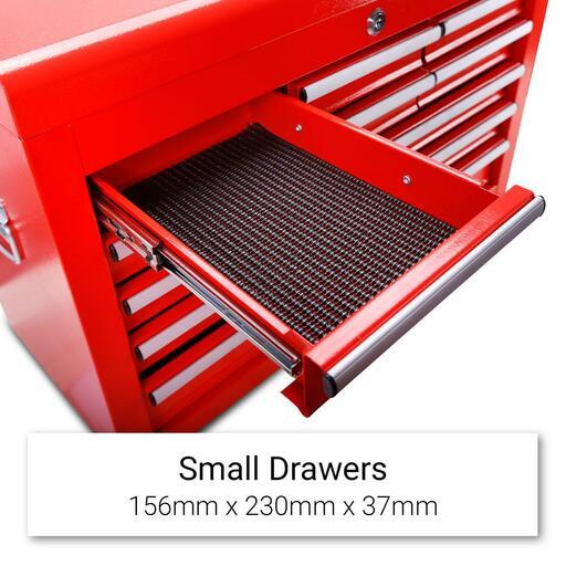 Techsmart T7DTB + T9DTC 16 Drawer Tool Set With Roller Cabinet