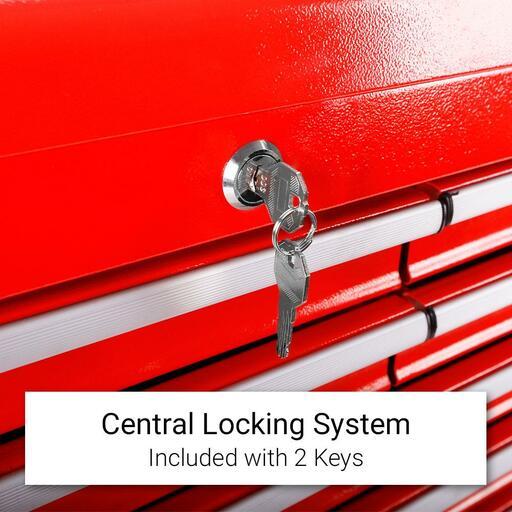 Techsmart T7DTB + T9DTC 16 Drawer Tool Set With Roller Cabinet