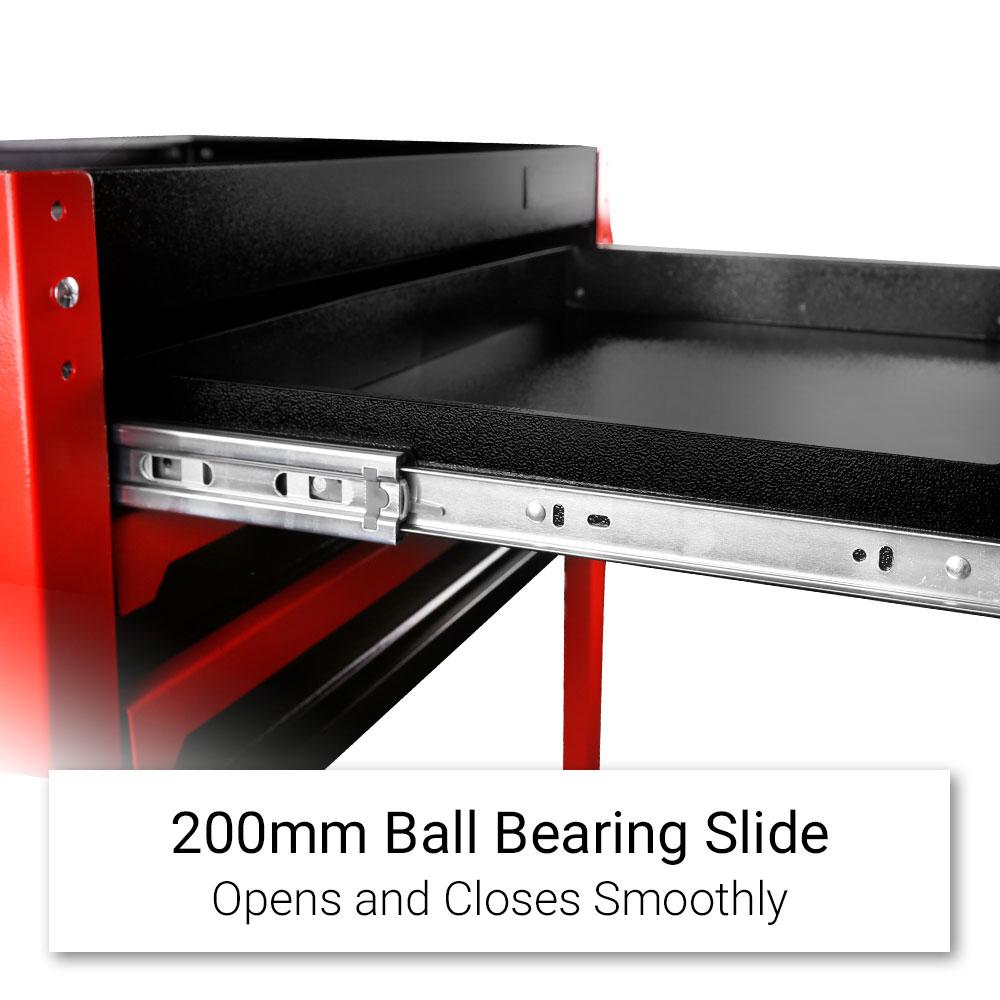 Techsmart T3DT 3 Drawer Industrial Tool Trolley