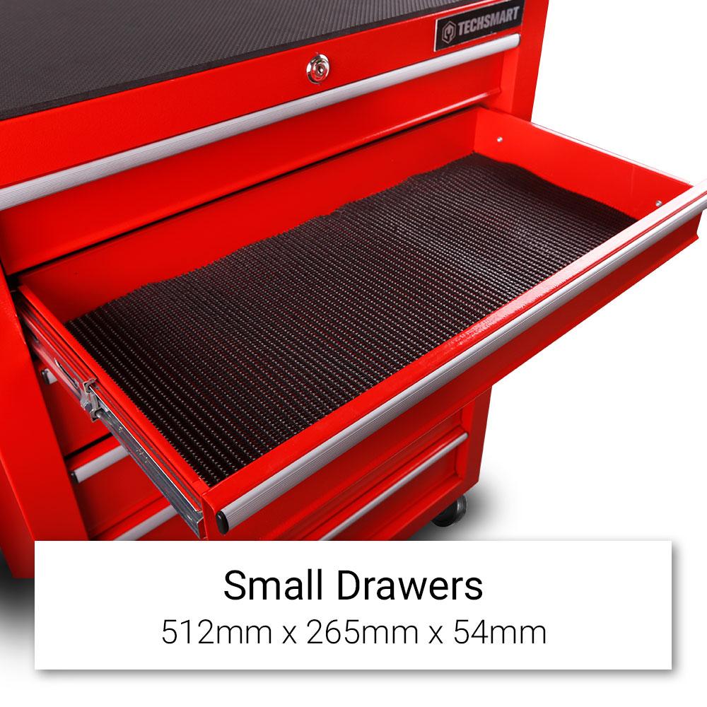 Techsmart T7DTB + T9DTC 16 Drawer Tool Set With Roller Cabinet