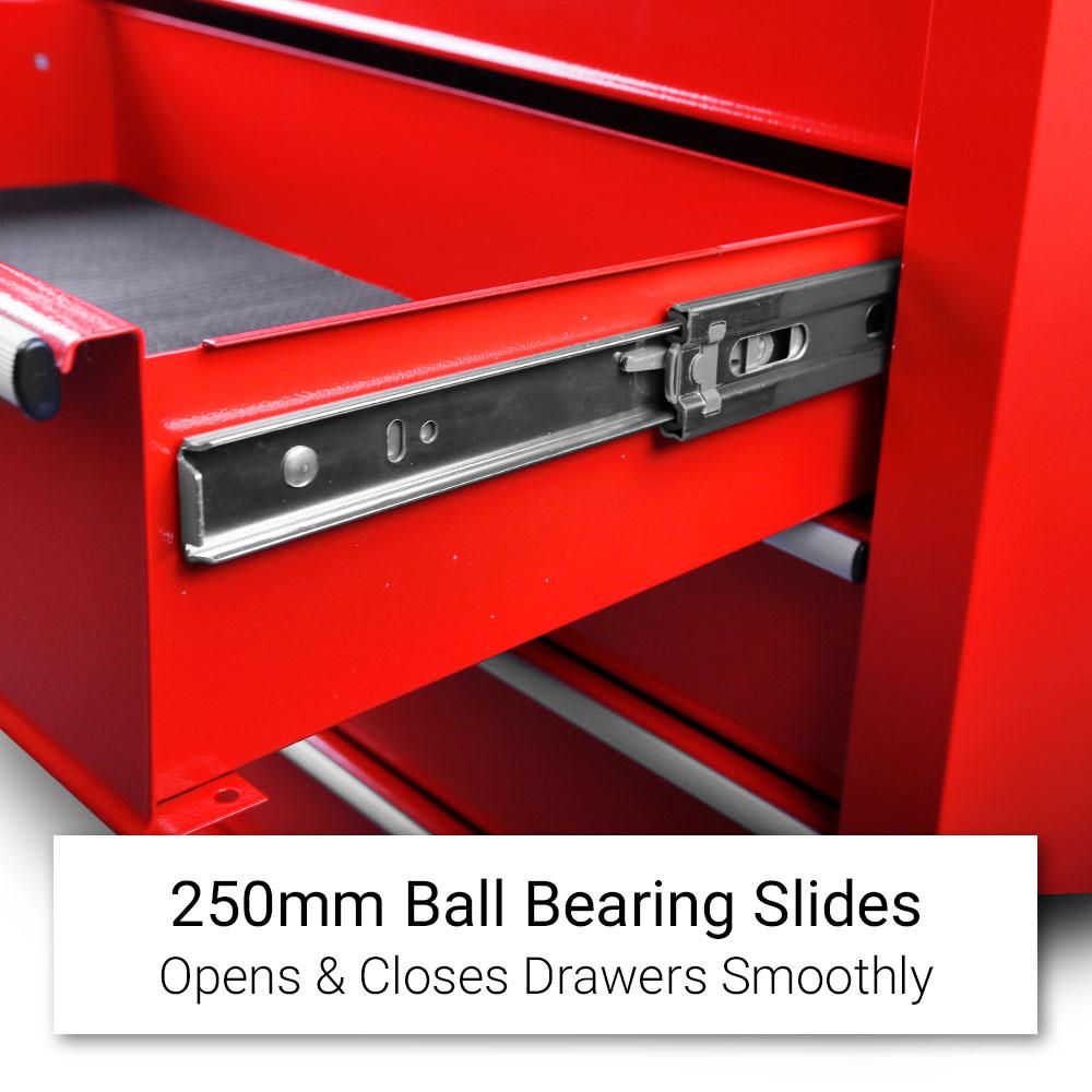 Techsmart T7DTB + T9DTC 16 Drawer Tool Set With Roller Cabinet