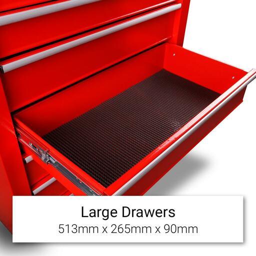 Techsmart T7DTB 880mm (34-1/2") 7 Drawer Bottom Roller Cabinet