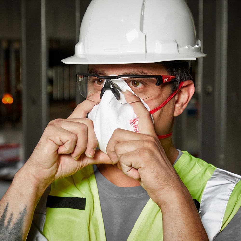 Milwaukee 48734034 10-Pack N95 Disposable Respirators