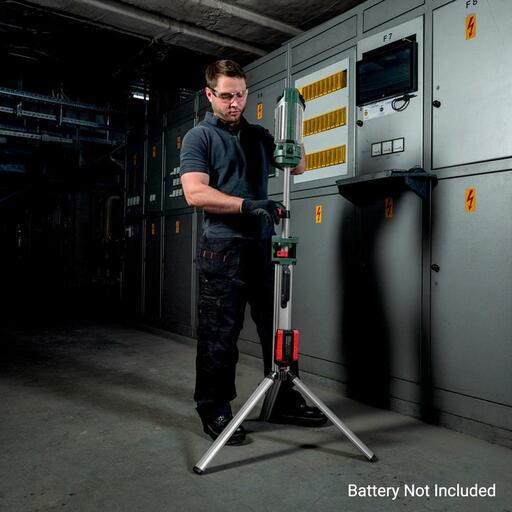 Metabo AU60150700 18V 10.0Ah Li-ion Cordless LED Site Light with Tripod ...