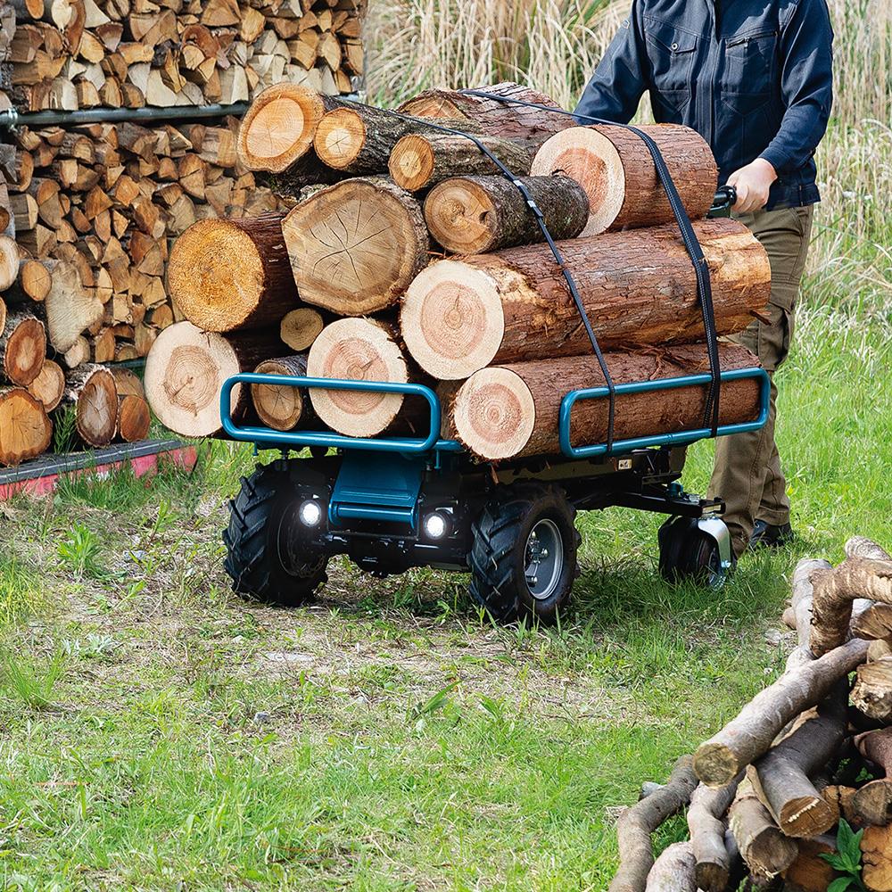 Makita DCU604Z 36V (18V x 2) Li-ion Cordless Brushless Wheelbarrow with ...