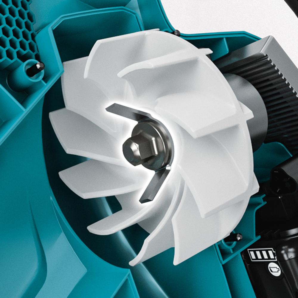 Makita DUB187T003 18V 5.0Ah Li-ion Cordless Brushless Blower Vacuum ...