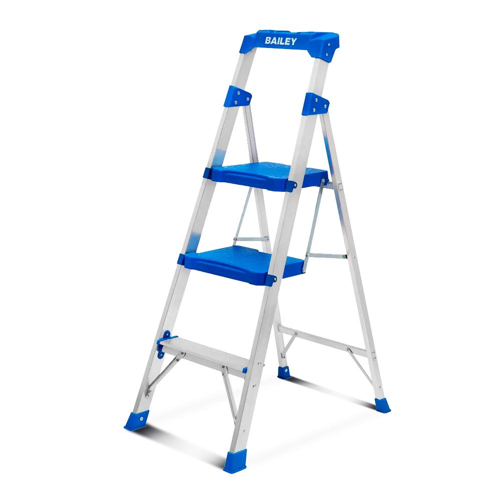 Bailey FS14040 3 Step 135kg Aluminium Industrial Twin Platform Stepladder