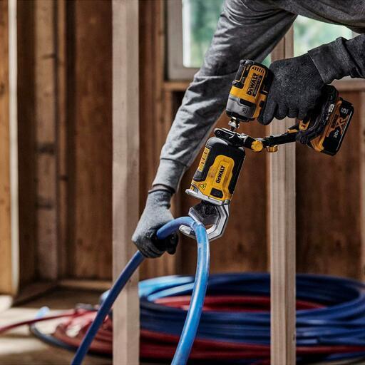 DeWalt DWAPVCIR IMPACT CONNECT PVC/PEX Pipe Cutter Attachment