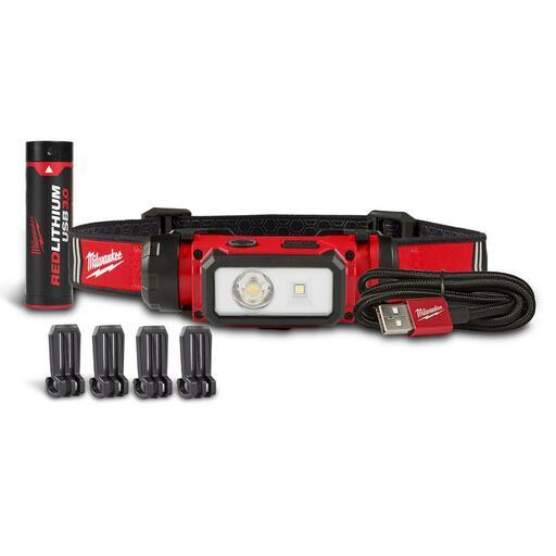 Milwaukee L4NL400301 4V REDLITHIUM USB Rechargeable Neck Light Combo Kit