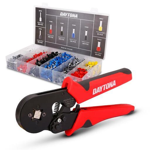 Daytona DTK1250 Bootlace Ferrule Crimper With 1250pce Terminal ...