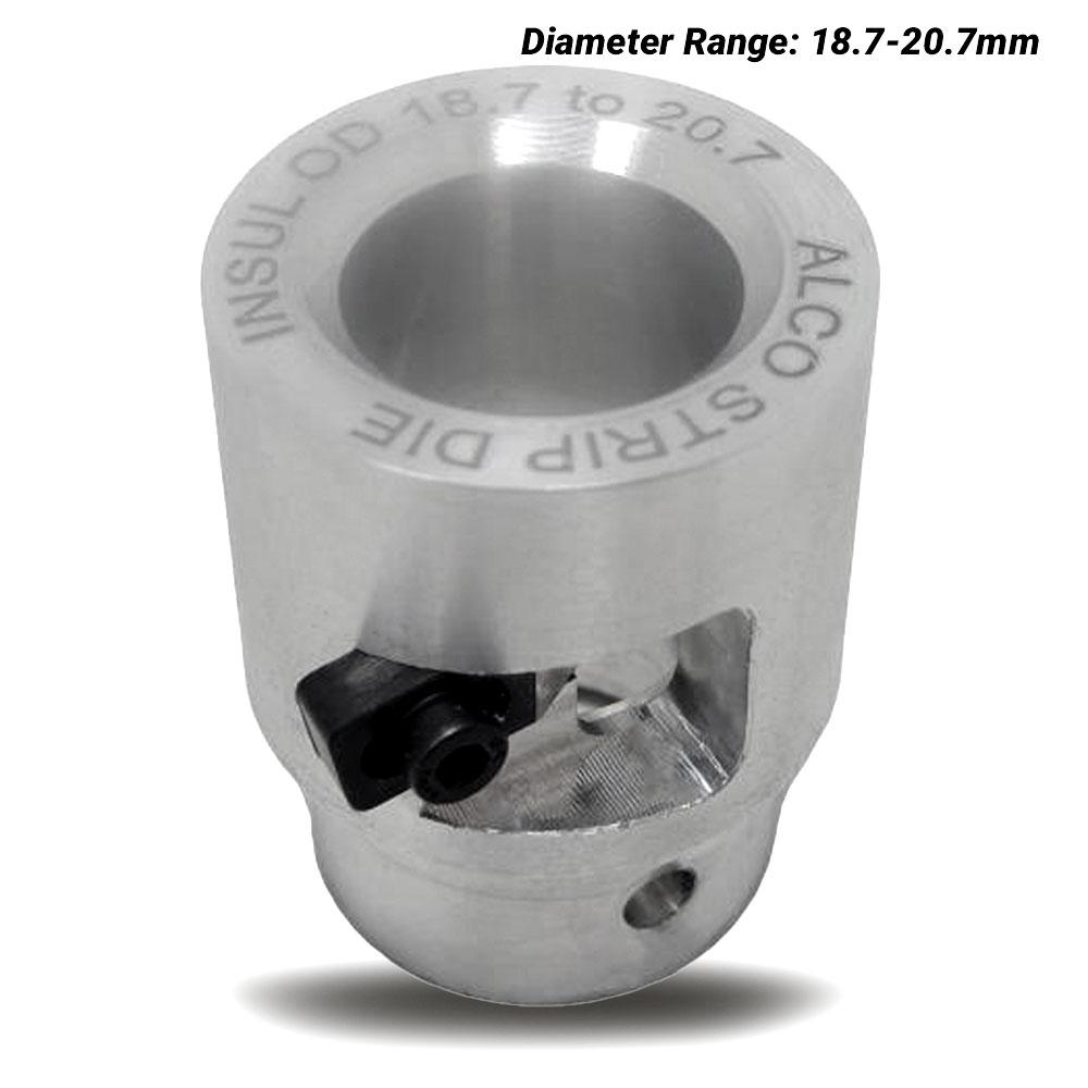Wattmaster ALCSTD21 18.7-20.7mm Strip Die For XLPE Insulation