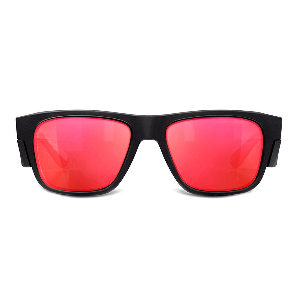 SafeStyle FMBRP100 UV400 Fusions Matte Black Frame Reflective Red ...