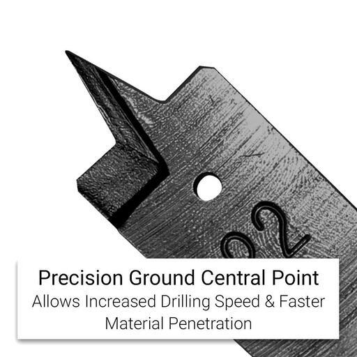 Xtorque SKIT14 14pce Metric Flat Wood Spade Drill Bit Set