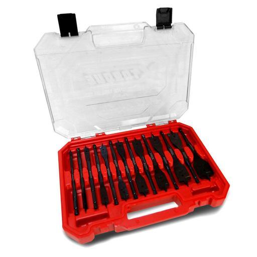 Xtorque SKIT14 14pce Metric Flat Wood Spade Drill Bit Set