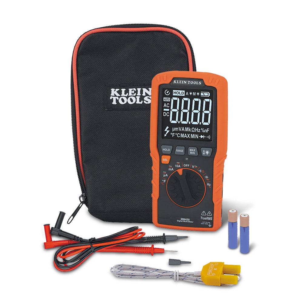 Klein A-MM450 600V TRMS Auto-Ranging Slim Digital Multimeter